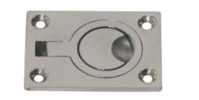CAST STAINLESS STEEL FLUSH MOUNT RING PULL