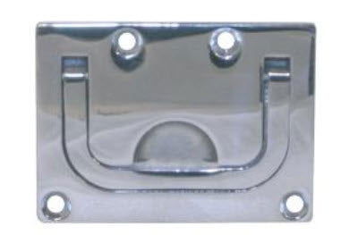 HEAVY DUTY CAST STAINLESS STEEL FLUSH MOUNT RING PULL